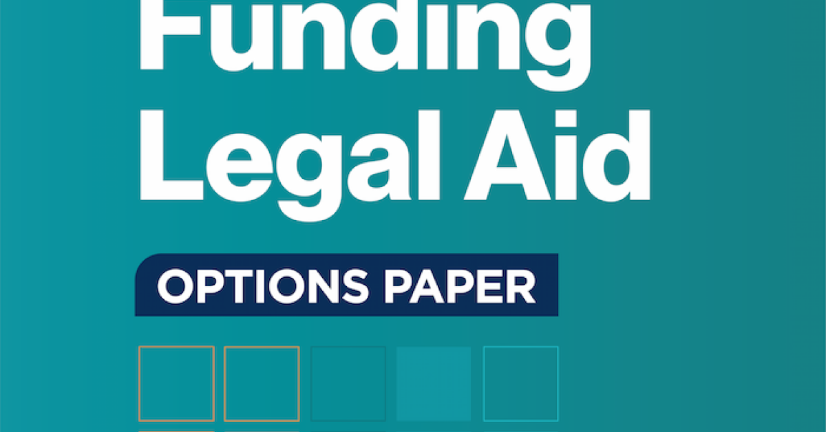Funding Legal Aid – Options Paper | National Legal Aid
